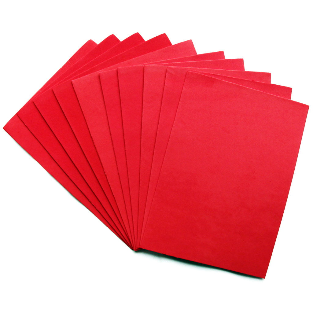 A4 EVA Foam Craft Sheets Red 74480 - Welcome to Actiasgear