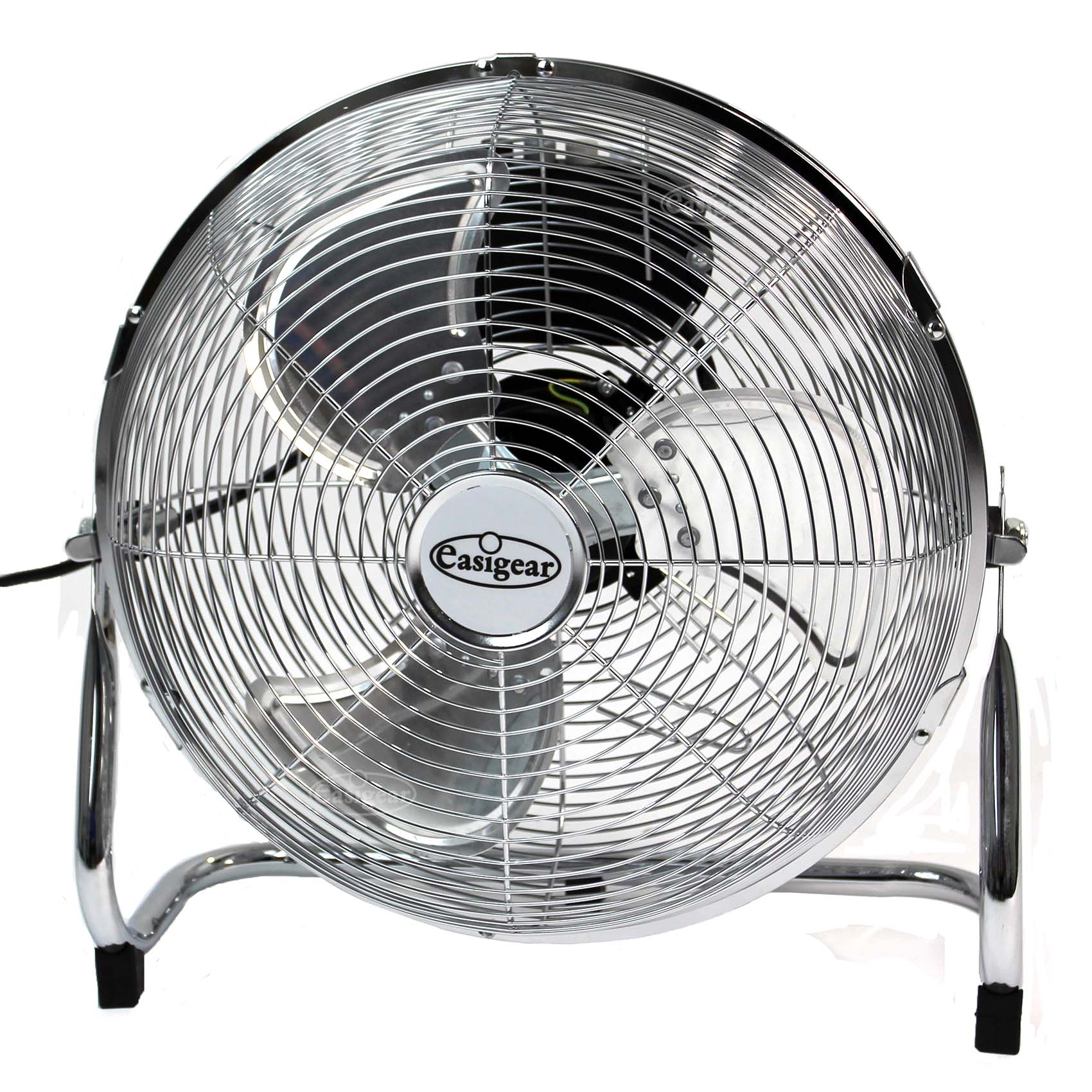 Metal Floor Fan 12" High Velocity 3 Speed Control Air Cooling Gym Home ...
